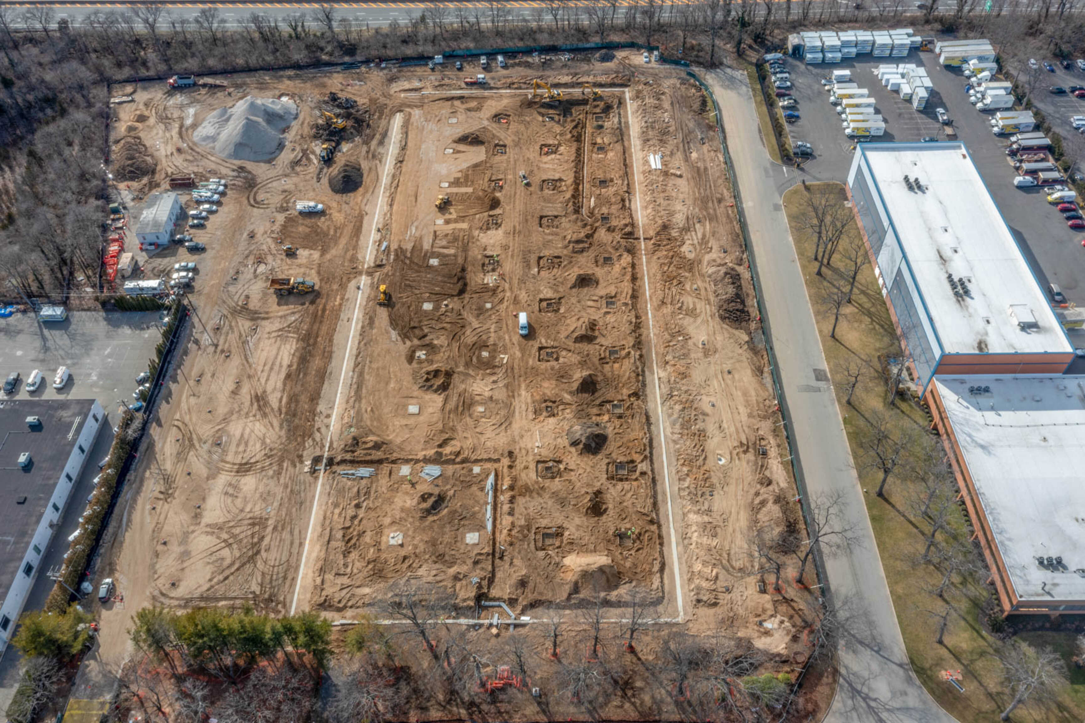 Rockefeller Group Crossways Logistics Center | Aurora Contractors