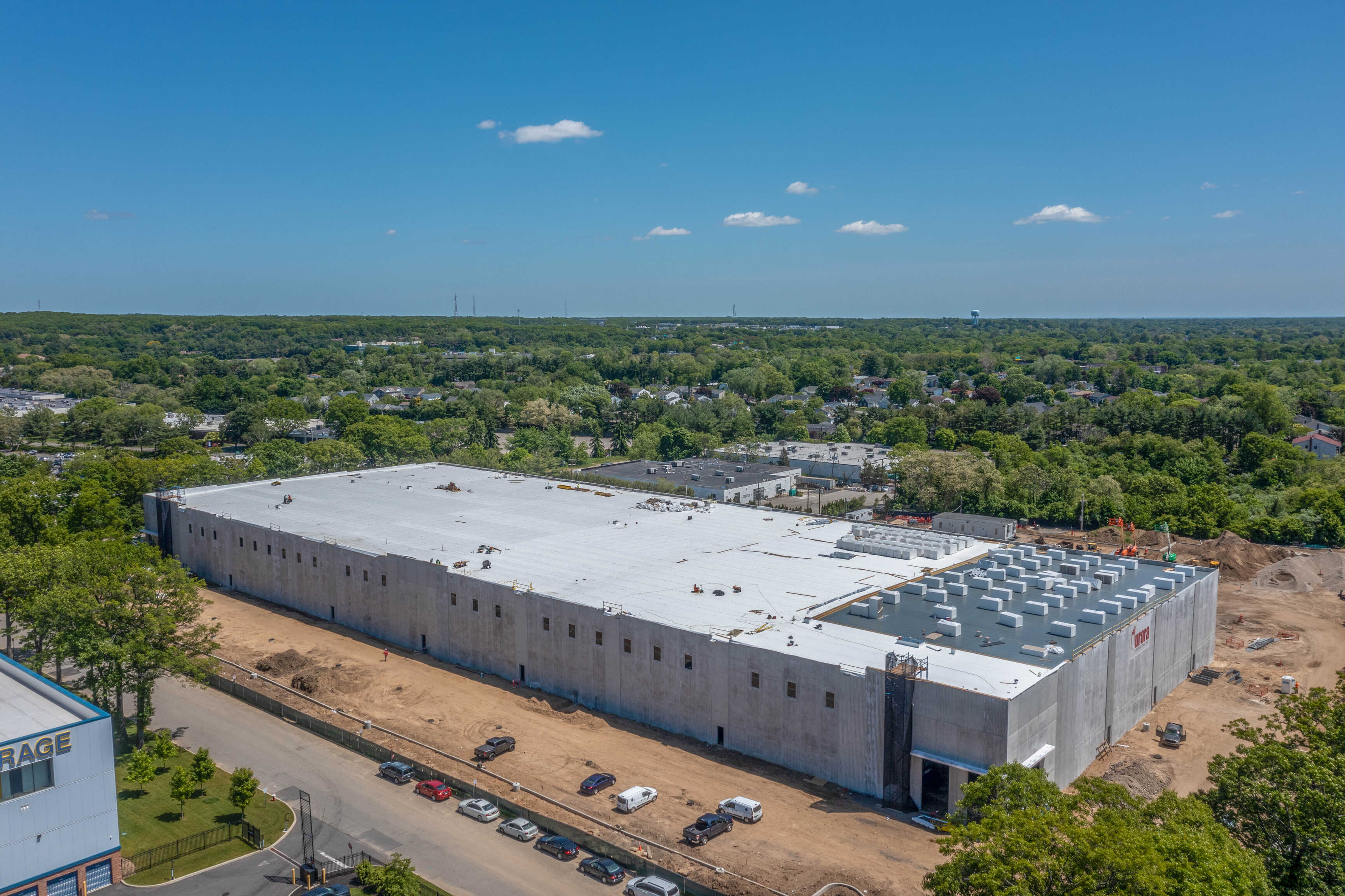 Rockefeller Group Crossways Logistics Center | Aurora Contractors